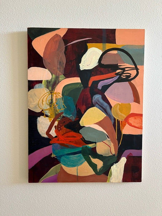 "Attach and Retract” Original Abstract Painting by Kasey Wanford – TDL ...